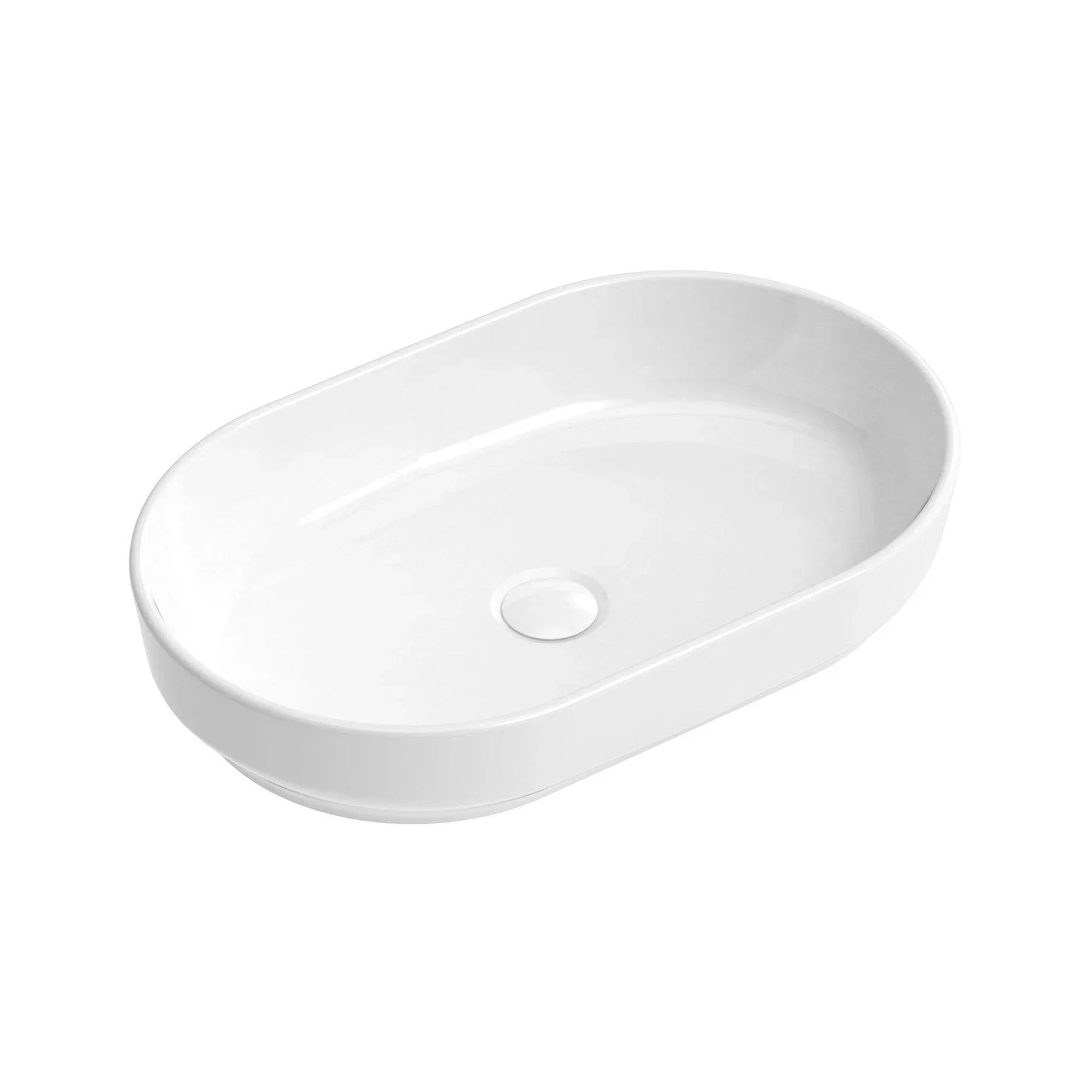 ADP Marilyn Ceramic Above Counter Basin-Gloss White | Ideal Bathroom Centre