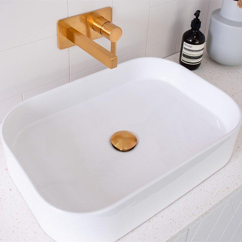 ADP Max Ceramic Above Counter Basin-Gloss White | Ideal Bathroom Centre