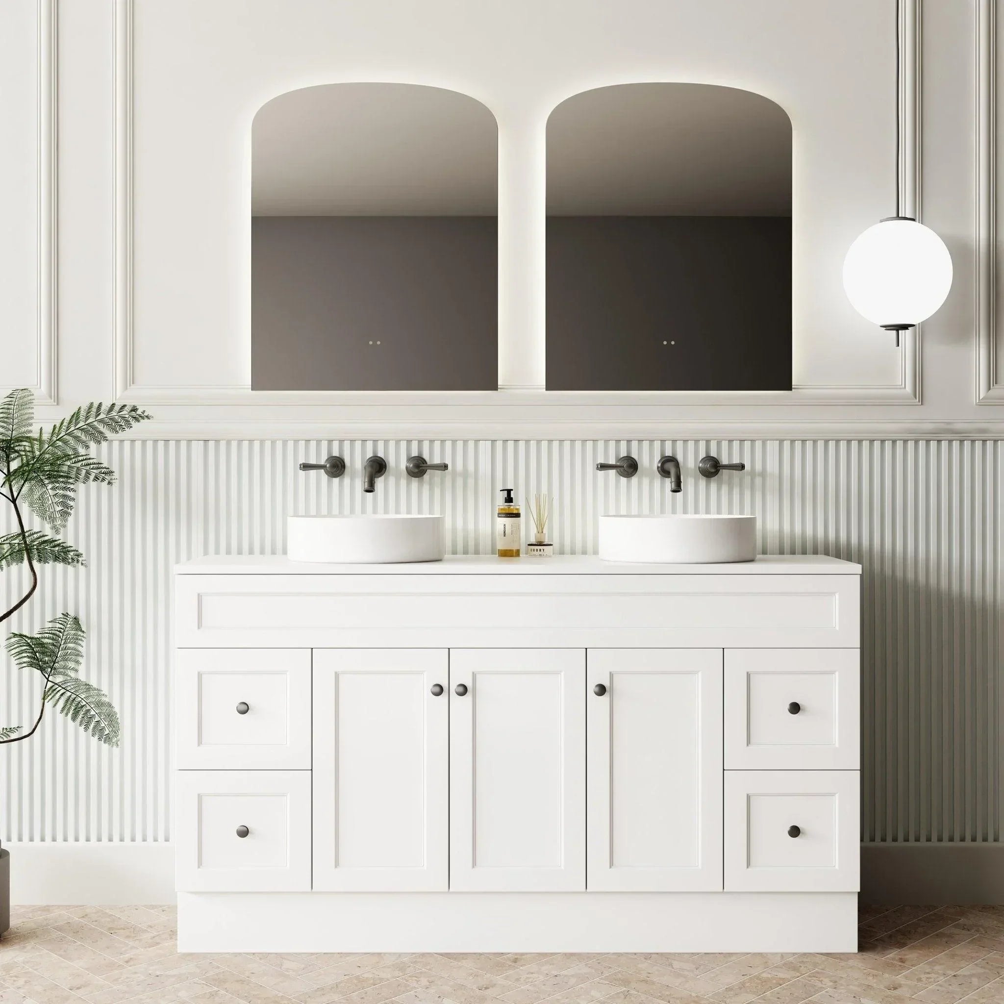 1500mm-1800mm Vanity Units - Double vanity | Ideal Bathroom Centre