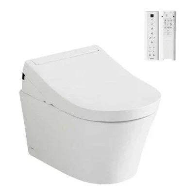 TOTO CW553EAT&TCF34470GAU Wall Hung Pan with Washlet S5 — Ideal Bathroom Centre