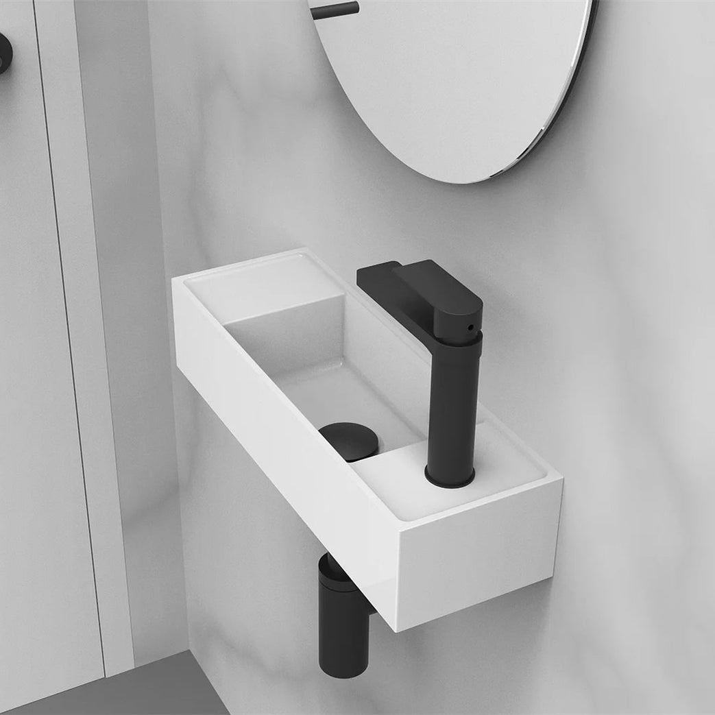 ADP Eon Solid Surface Wall Hung Basin — Ideal Bathroom Centre
