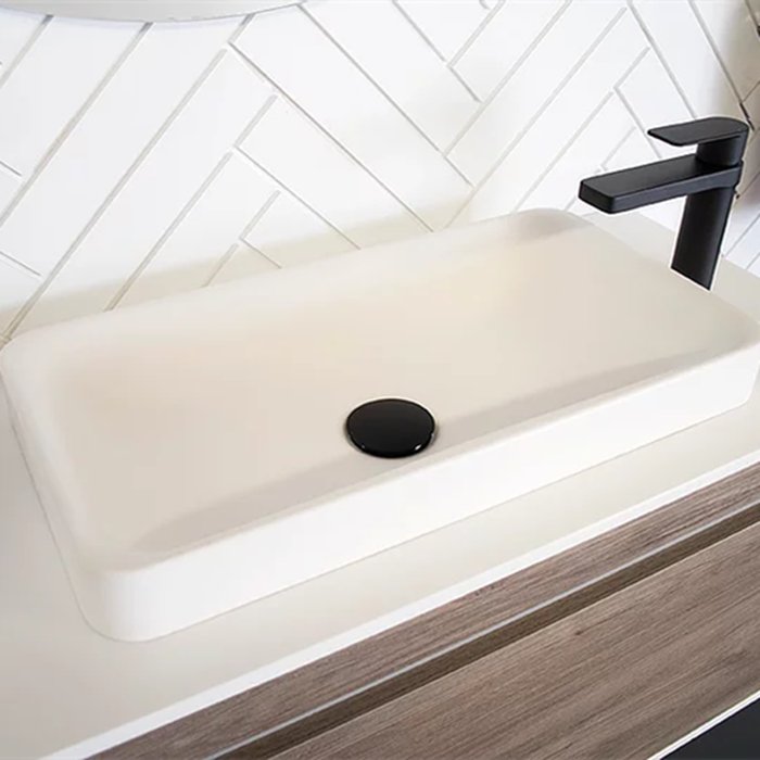 ADP Faith Solid Surface Semi Inset Basin — Ideal Bathroom Centre