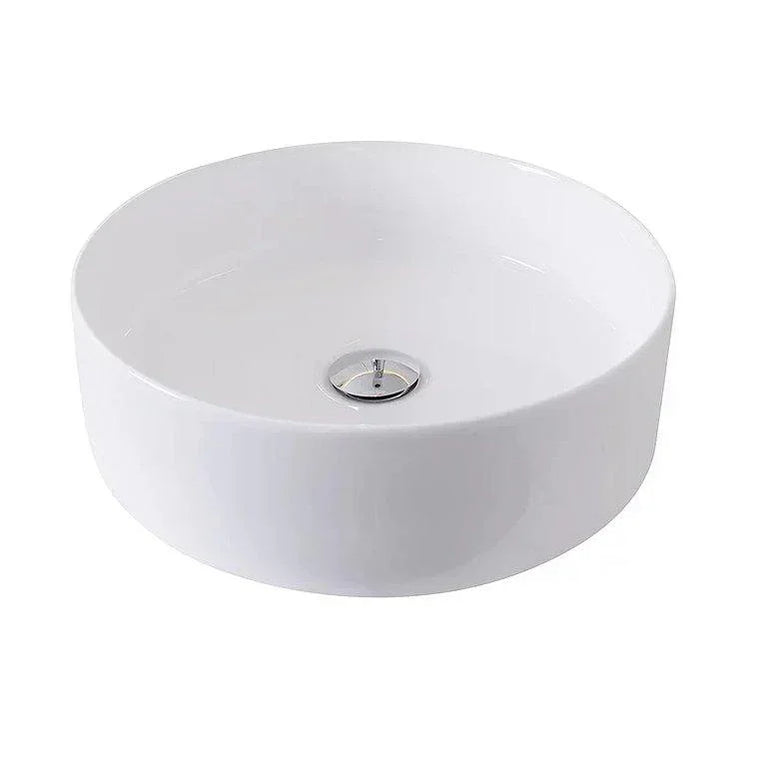 ADP Robbie Ceramic Above Counter Basin-Gloss White — Ideal Bathroom Centre