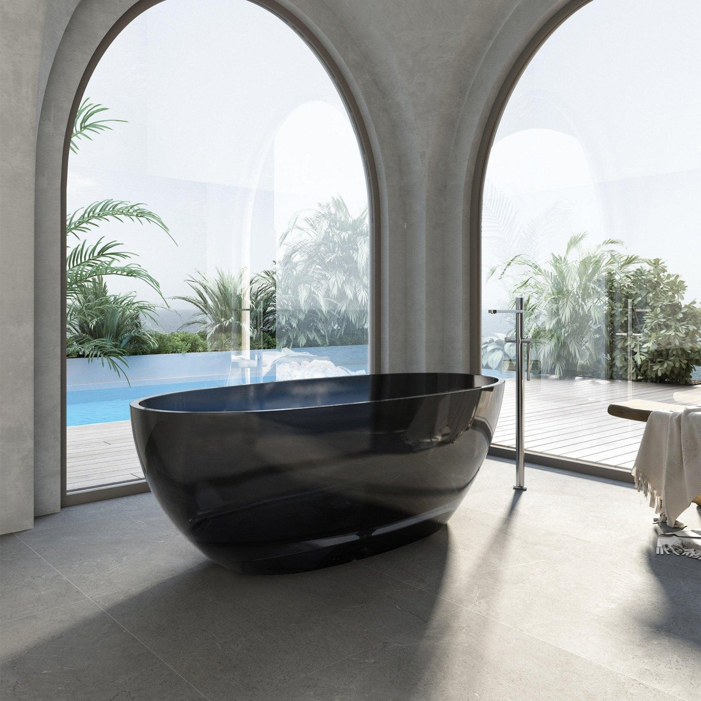 Cassa Design Wow Translucency Resin Stone Bath — Ideal Bathroom Centre