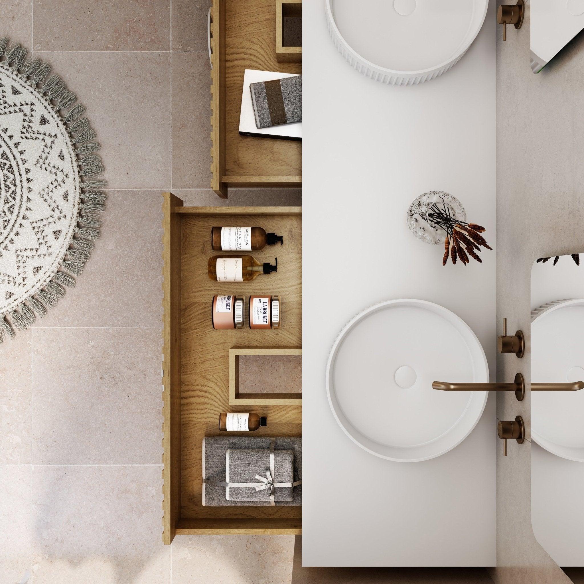 1500mm-1800mm Vanity Units - Double vanity | Ideal Bathroom Centre