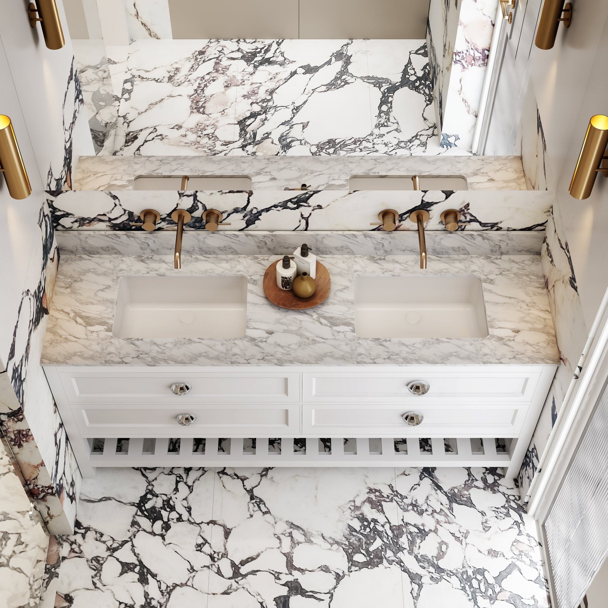 Milano Victoria Freestanding Vanity — Ideal Bathroom Centre