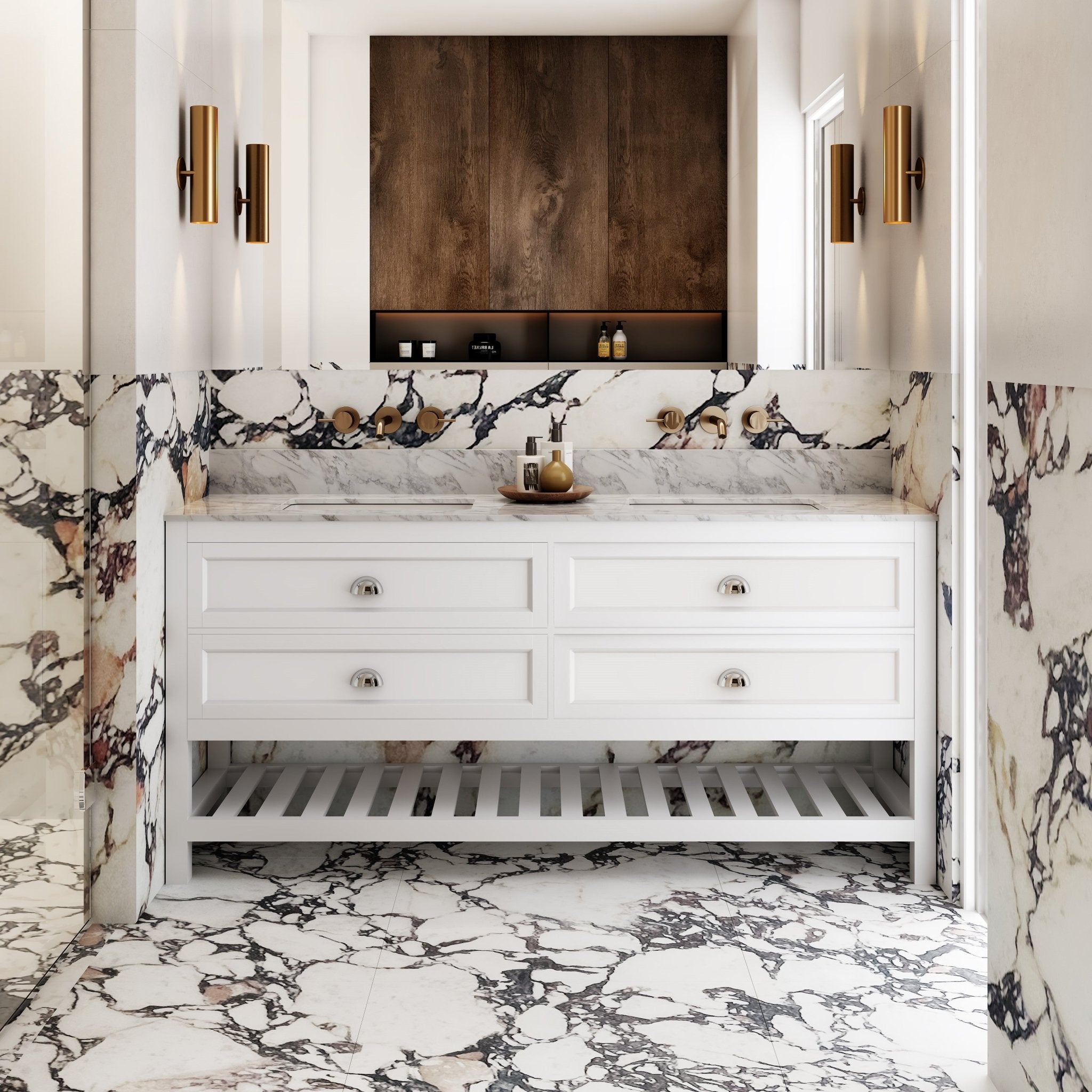 1500mm-1800mm Vanity Units - Double vanity | Ideal Bathroom Centre