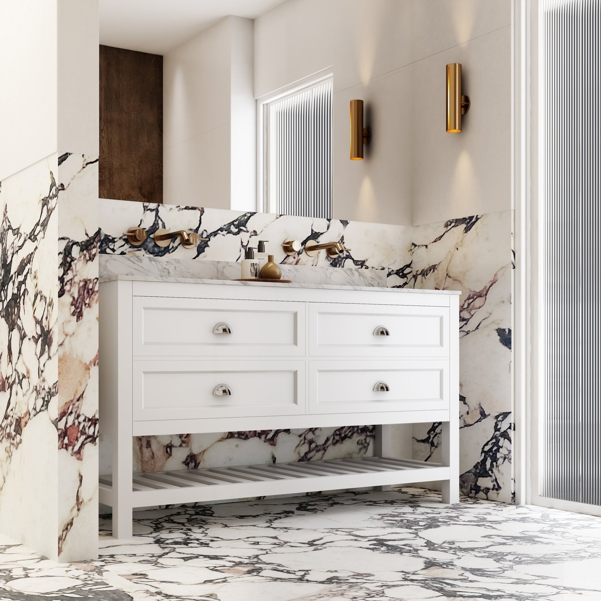 Milano Victoria Freestanding Vanity — Ideal Bathroom Centre