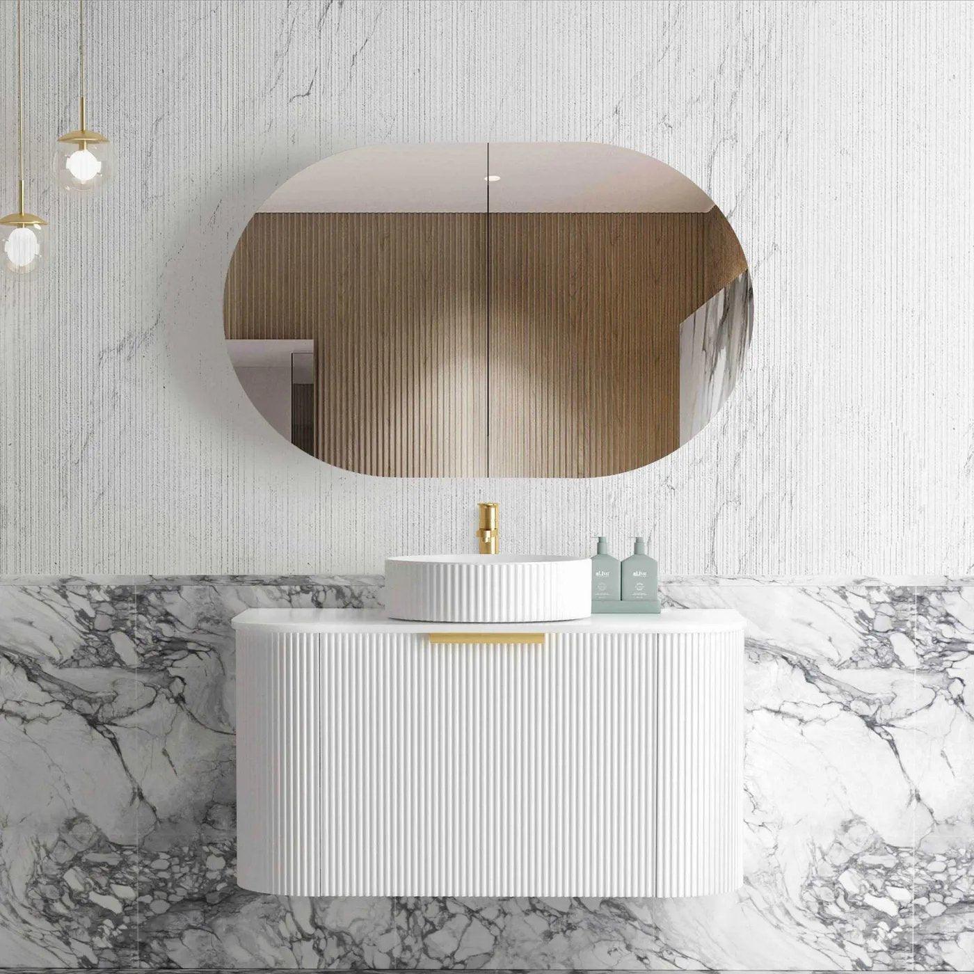 Otti Bondi Wave 900mm Wall Hung Vanity | Ideal Bathroom Centre