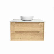 Otti Byron 900mm Vanity Natural Oak — Ideal Bathroom Centre