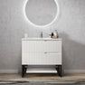 Otti Noosa 900mm Vanity Matte White — Ideal Bathroom Centre
