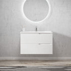 Otti Noosa 900mm Vanity Matte White — Ideal Bathroom Centre